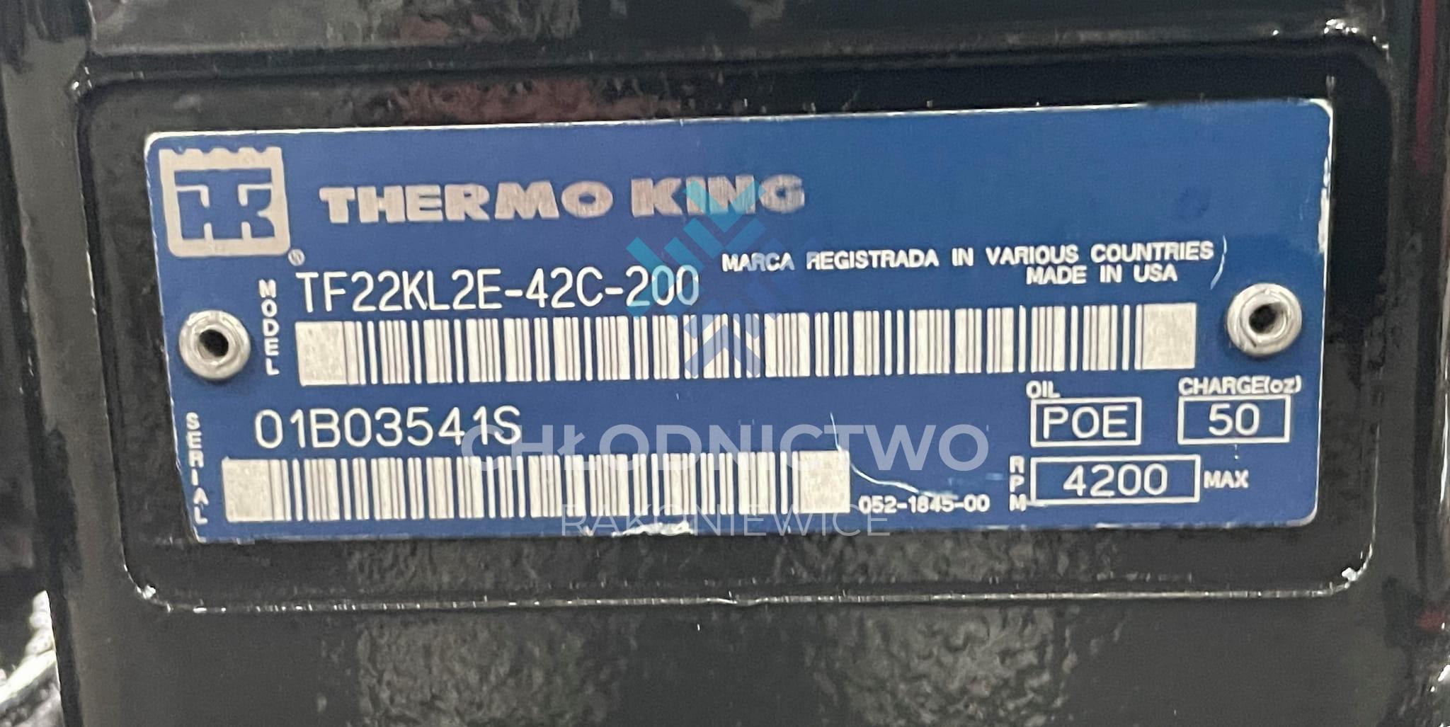 Compressor SCROLL Thermo King TS 500 / 600 / XDS SR / UTS ; 102-950 used