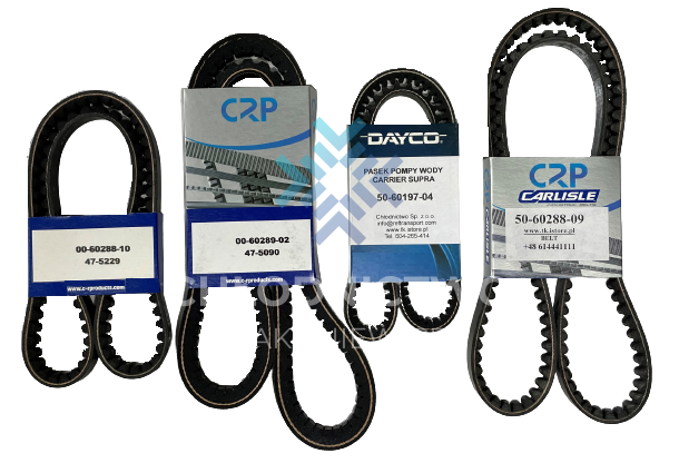 Belt set Carrier Supra 750 ; replacement